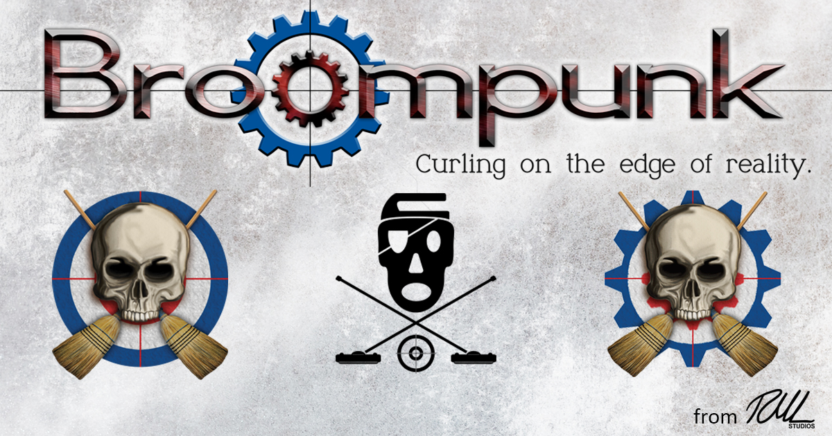 Broompunk - Skull & Cross Brooms - RML Studios